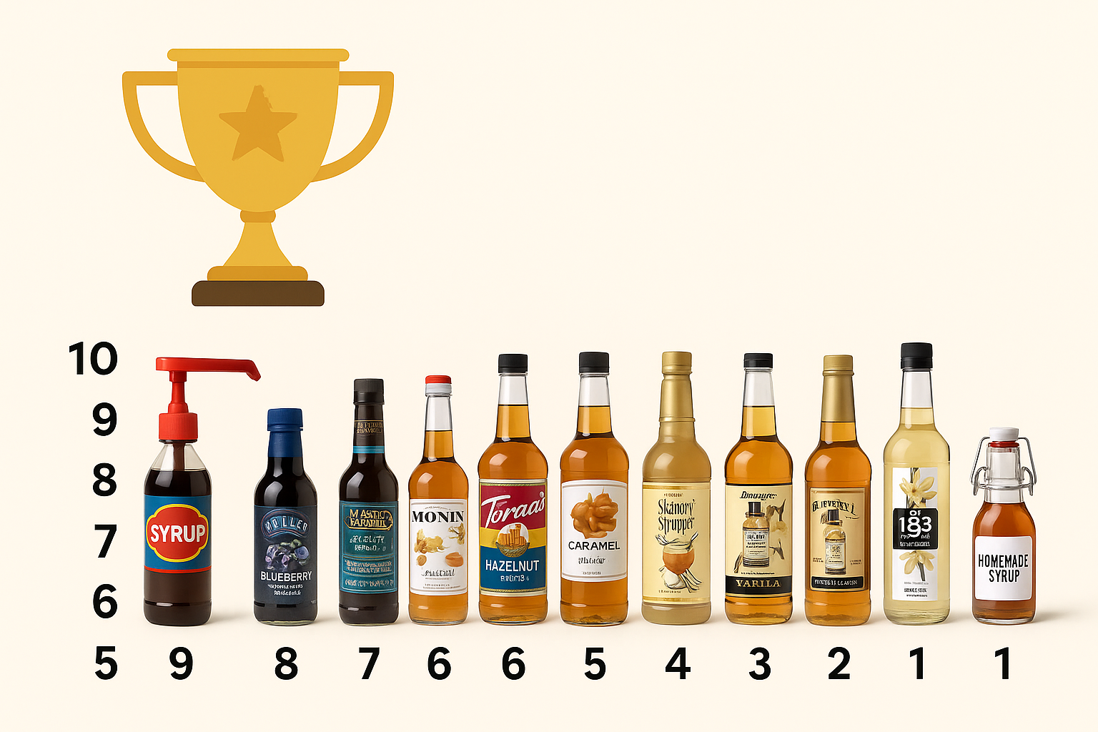 🏆 Top 10 Coffee Syrup Brands Ranked From Worst to Best (2025 Edition ...